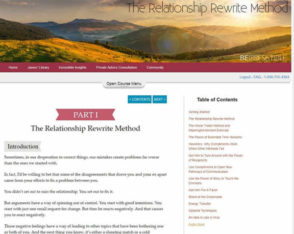 James Bauer Relationship Rewrite Method Review - Is It Legit?